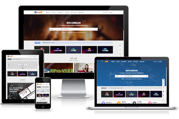 RiPro-V5主题最新版本：6.4.0 （2023-9-22）附免授权激活文件 , 无错源码